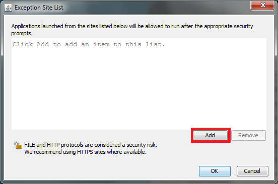 Java 7 Update 51 Blocked by Security Settings : TechWeb : Boston University