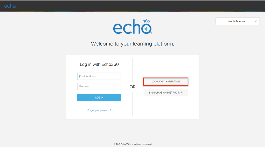 Logging Into Echo360 : TechWeb : Boston University