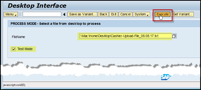 Cashier Upload File – BUworks : TechWeb : Boston University