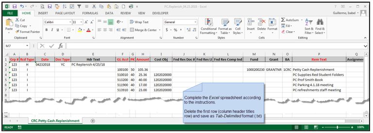 Cashier Upload File – BUworks : TechWeb : Boston University