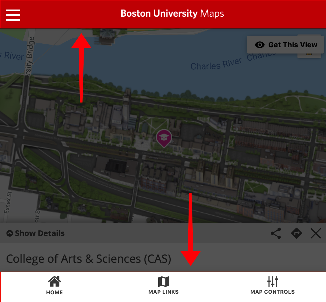 Using the Online Campus Map : TechWeb : Boston University
