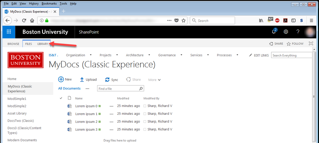 New (a.k.a. Modern) and Classic Experiences in SharePoint Libraries and ...