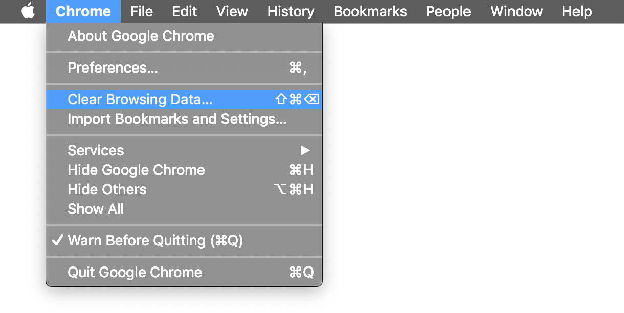 Clear your browser cache – Mac OS X : TechWeb : Boston University