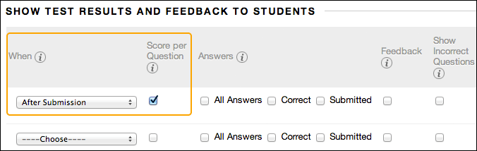 Testing in Blackboard Learn : TechWeb : Boston University