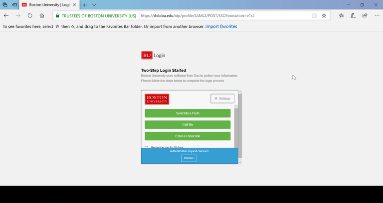 Getting Started : TechWeb : Boston University