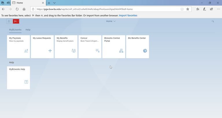 Getting Started : TechWeb : Boston University