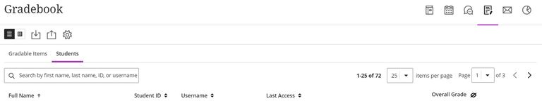 Gradebook (Ultra) : TechWeb : Boston University