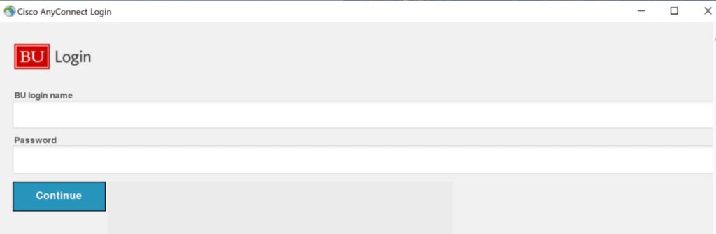 Two-Factor VPN : TechWeb : Boston University