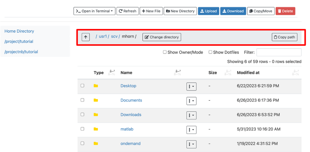 Managing Files : TechWeb : Boston University