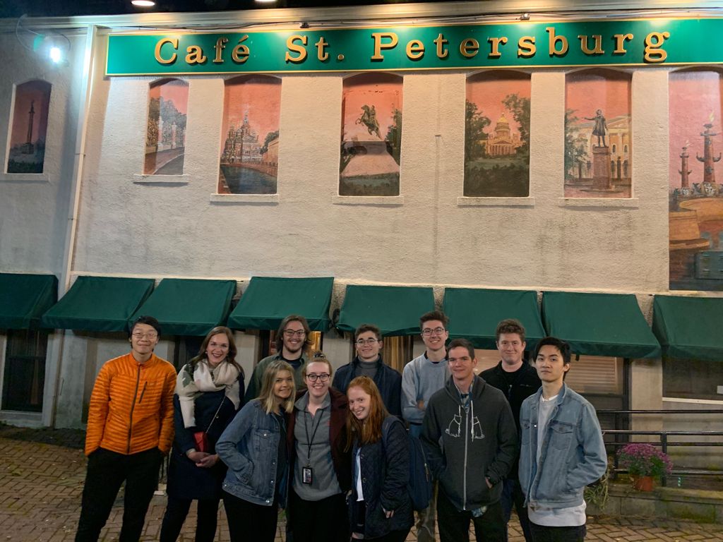 Russian Restaurant Field Trip | World Languages & Literatures